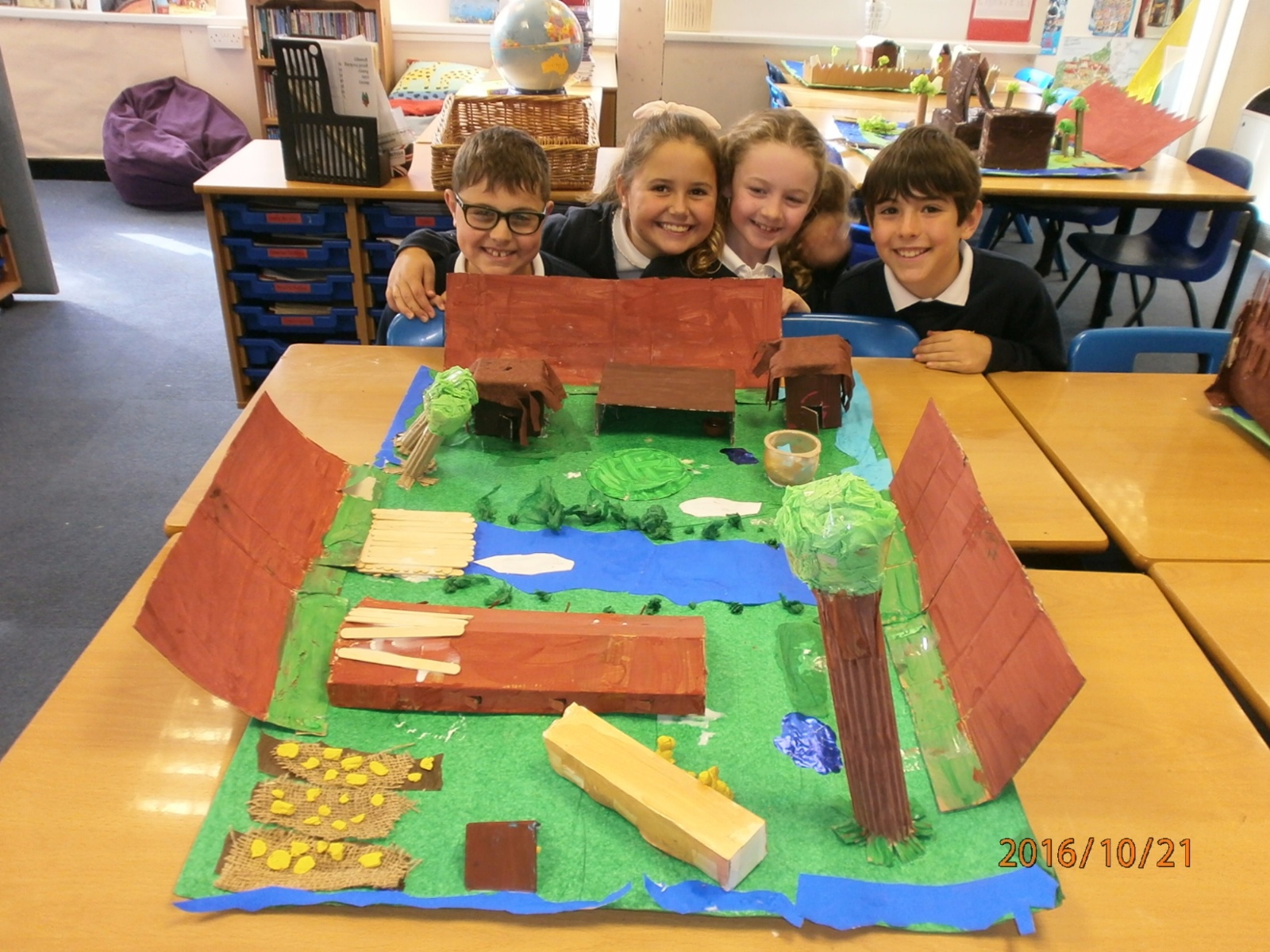 Hayeswood First School - Anglo Saxon Villages